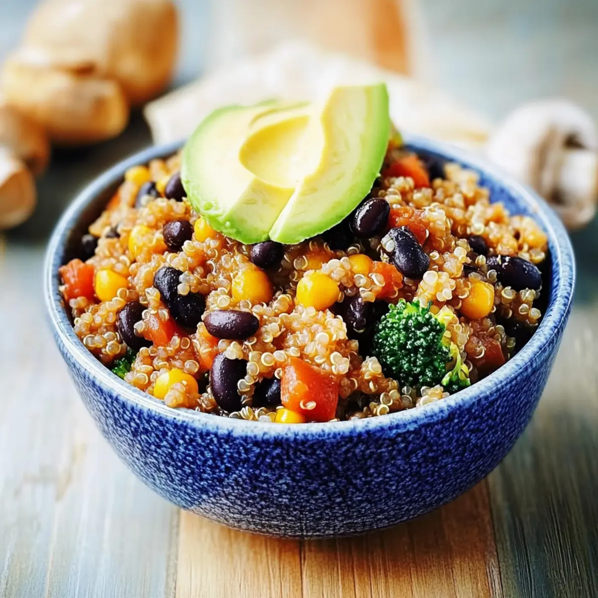 Ultimate Black Bean and Quinoa Chili Bowl - Deliciously Easy