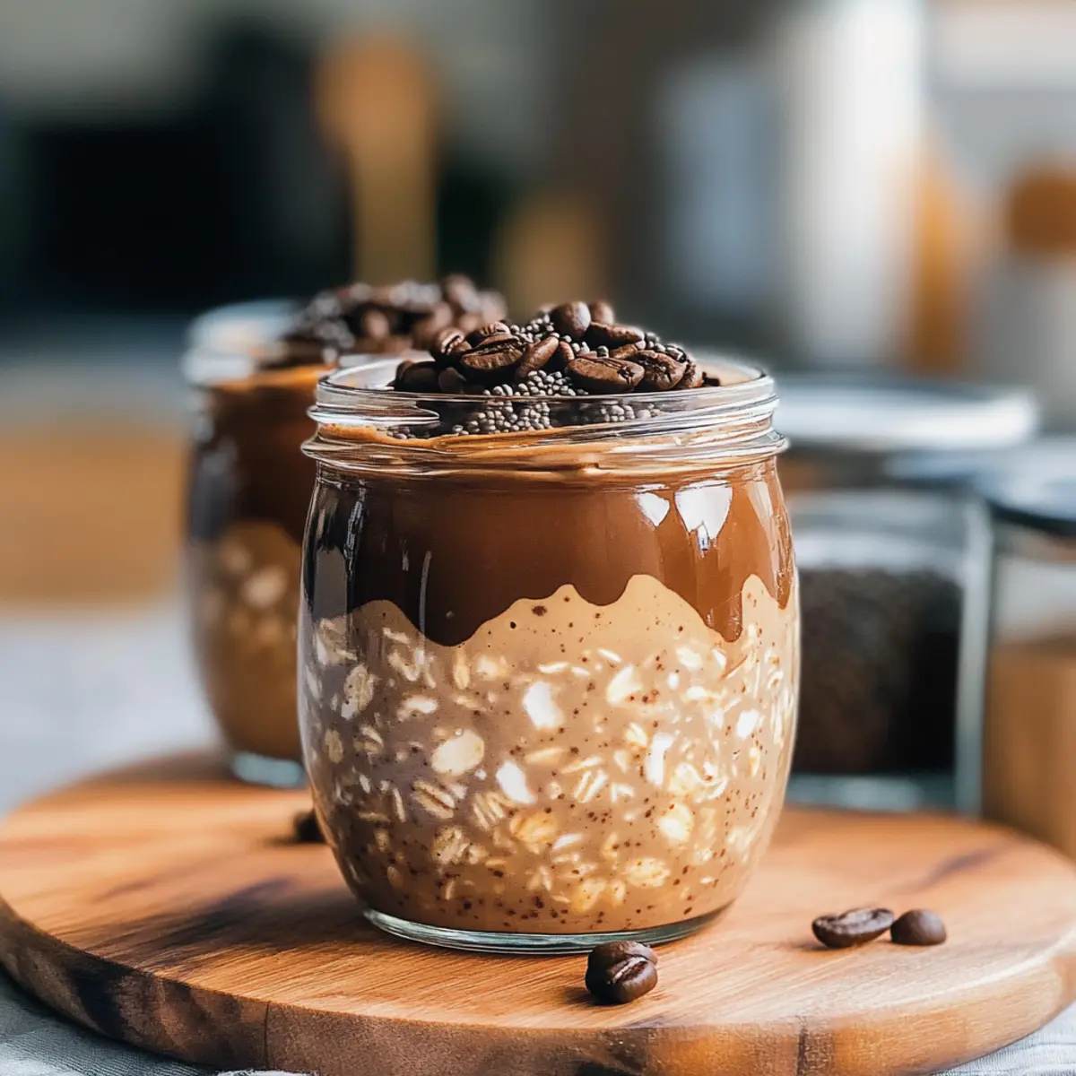 Decadent Mocha Coffee Overnight Oats Recipe – A Healthy Treat