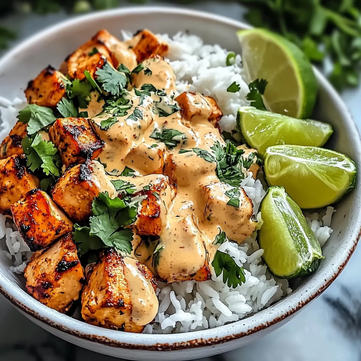 Easy Coconut Chicken Rice Bowl: A Delicious Tropical Delight