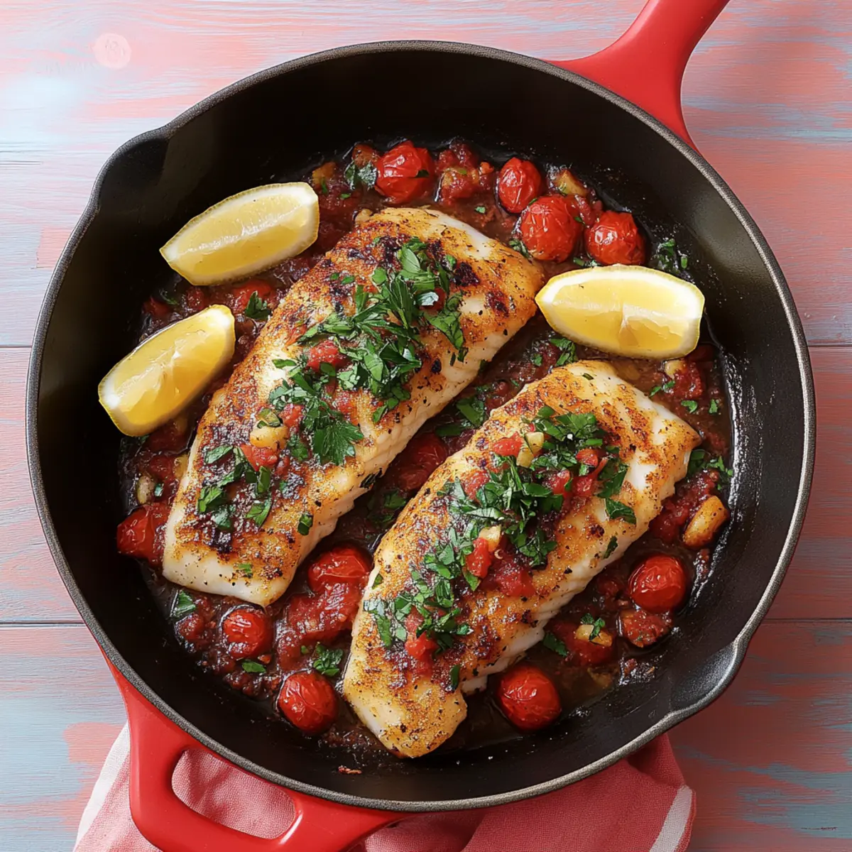 Irresistible Baked Old Bay Garlic Butter Cod - Quick & Delicious