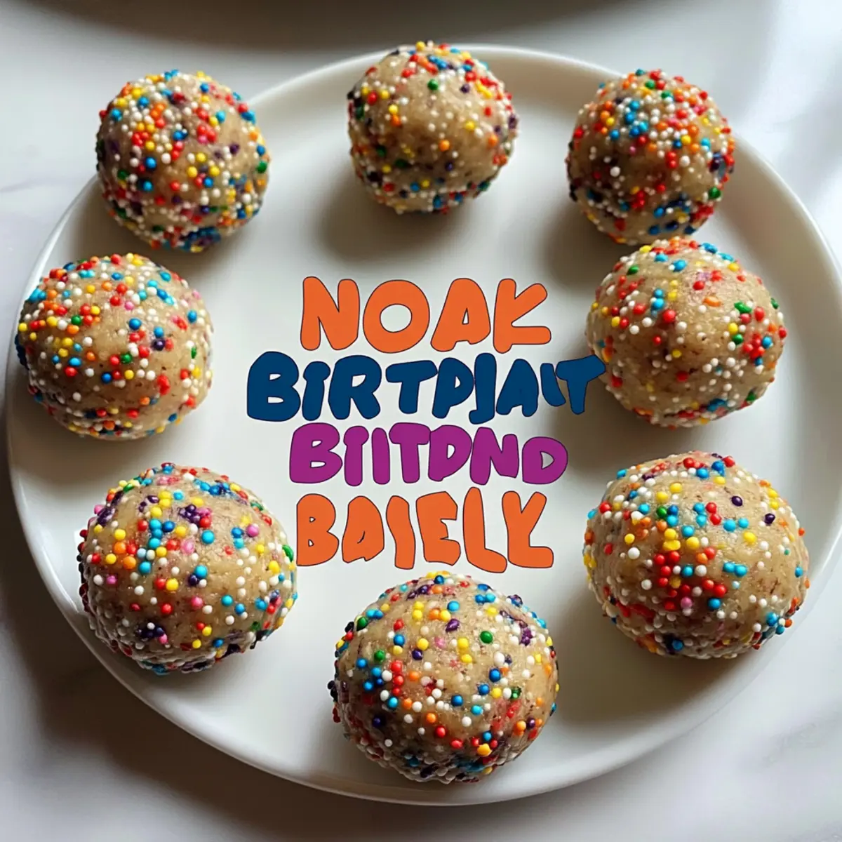 Ultimate Birthday Cake Batter Protein Balls for Delicious Snacking