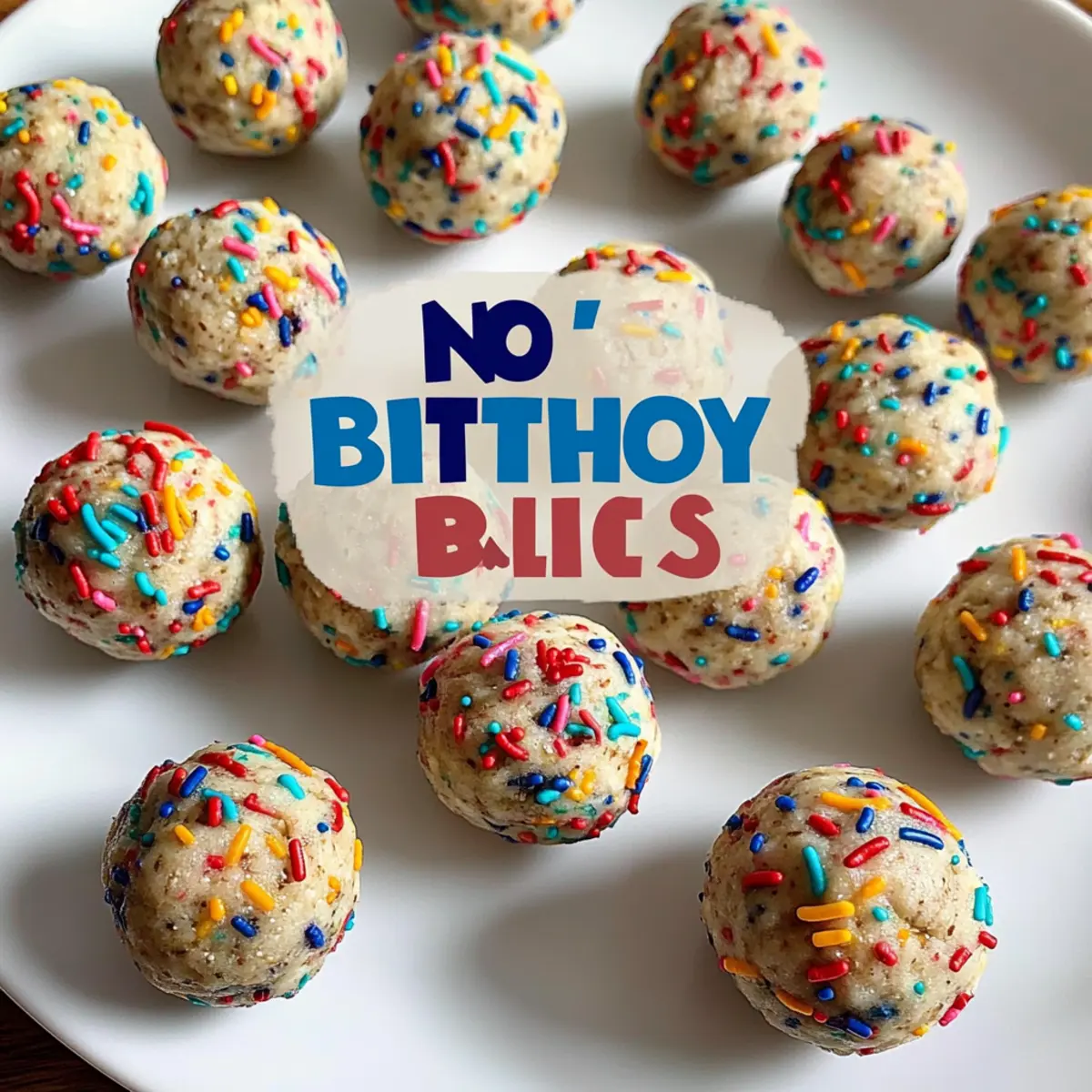 Ultimate Birthday Cake Batter Protein Balls for Delicious Snacking