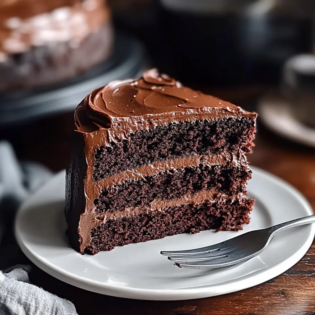 Irresistible Sour Cream Chocolate Cake That's Incredibly Moist