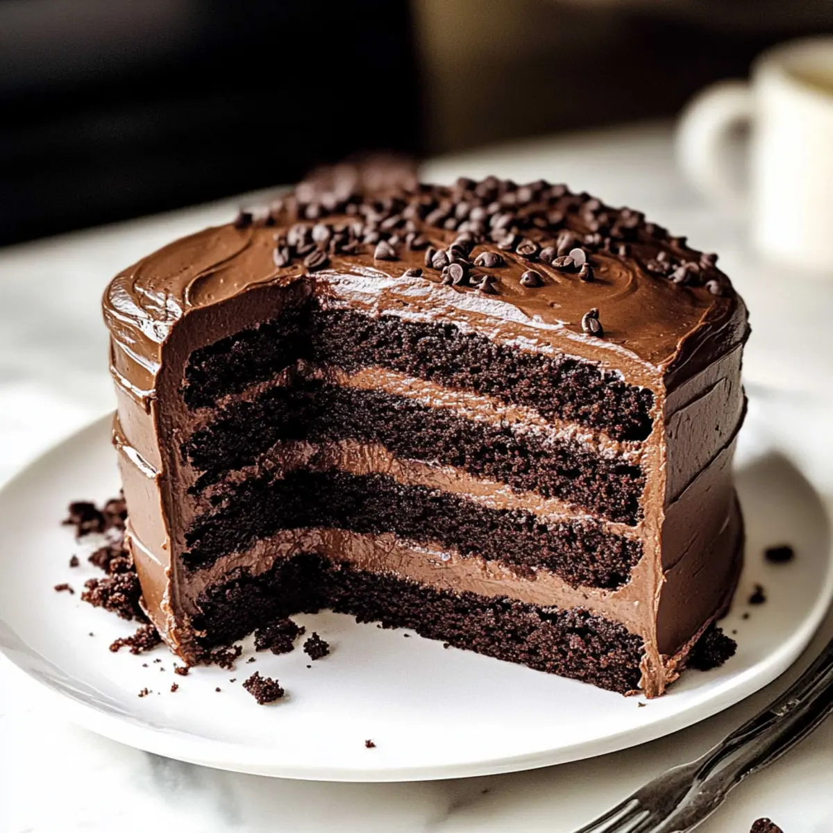 Decadent Chocolate Espresso Cake for Coffee Lovers Delight - Skinny Tasted
