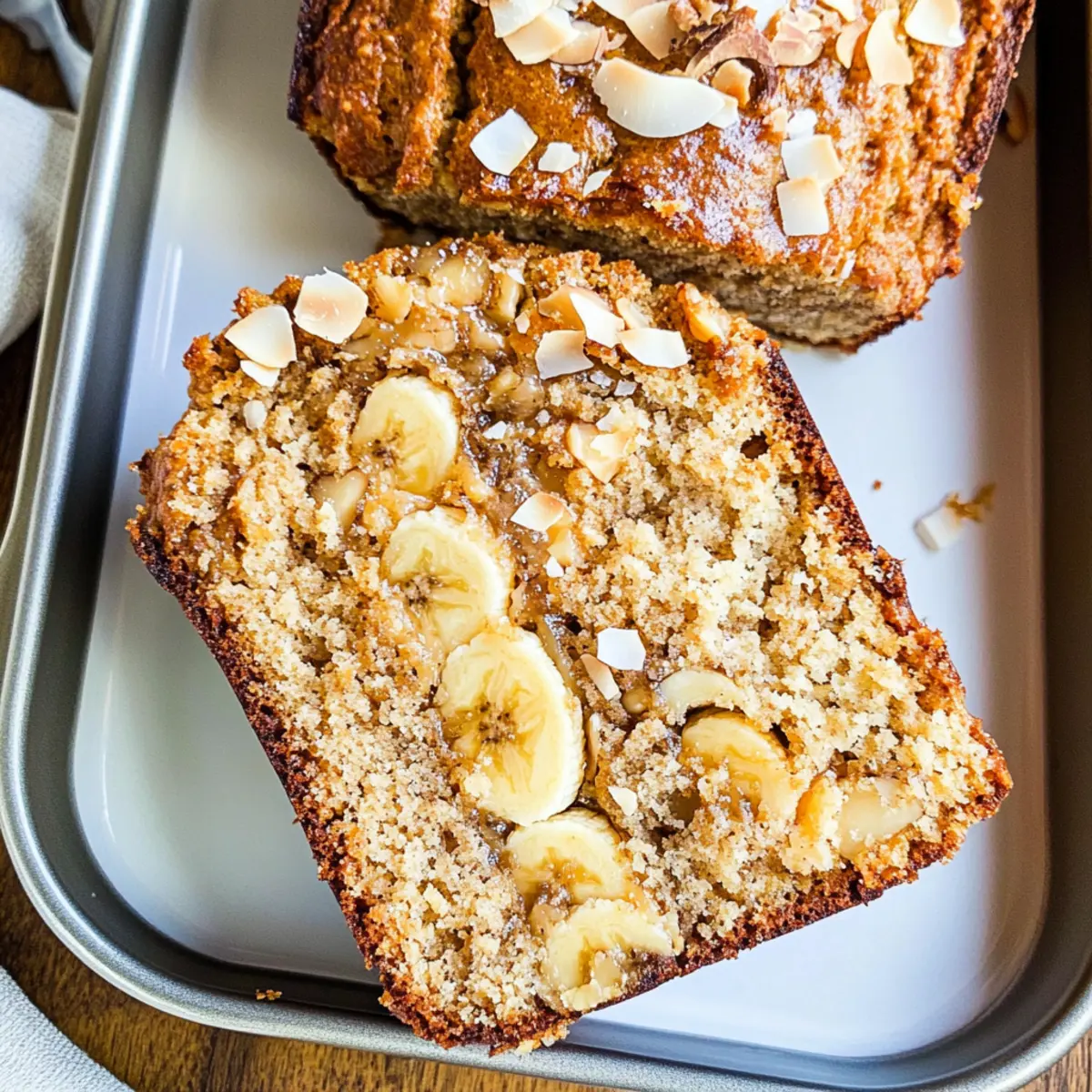 Coconut-Macadamia Banana Bread: Ultimate Tropical Delight