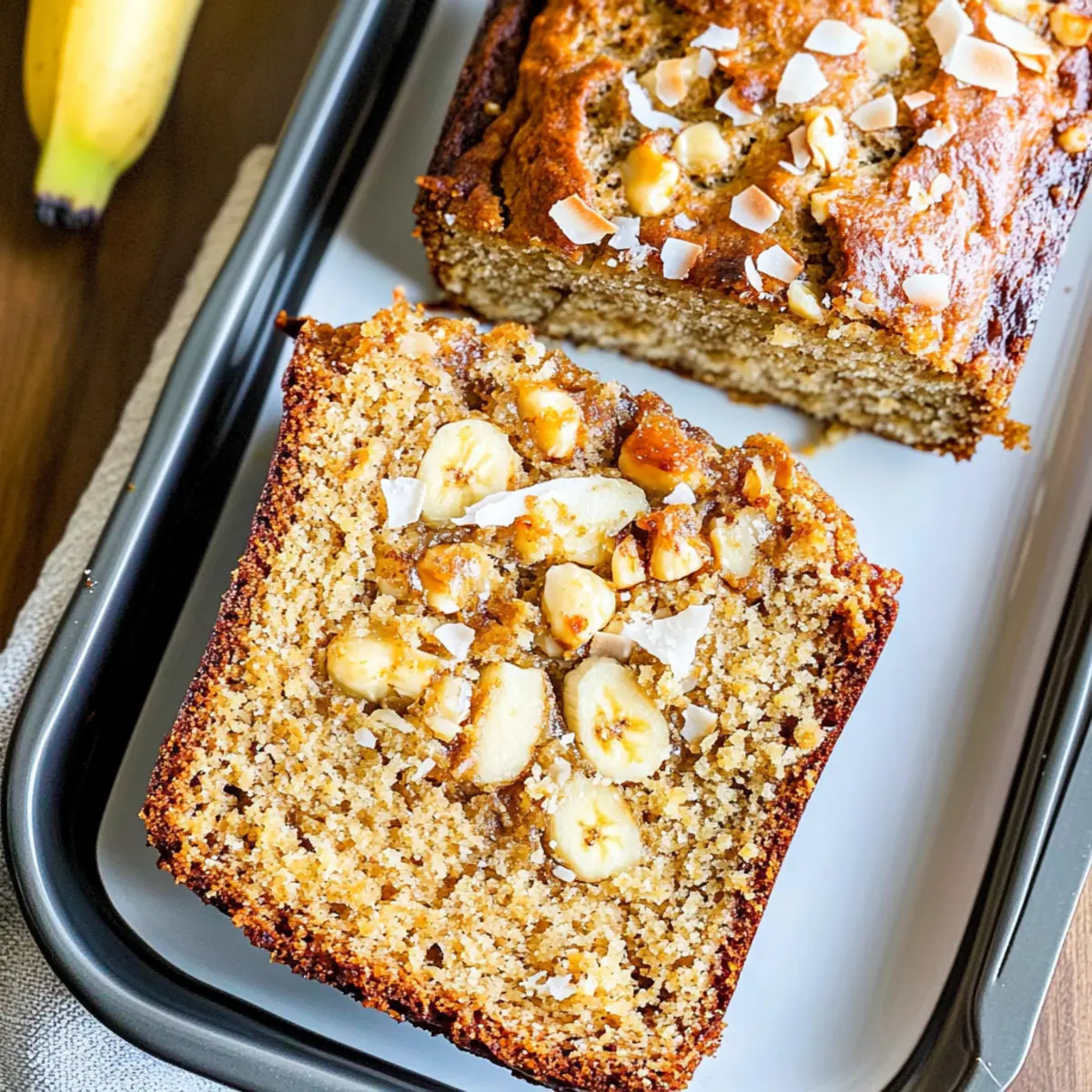 Coconut-Macadamia Banana Bread: Ultimate Tropical Delight