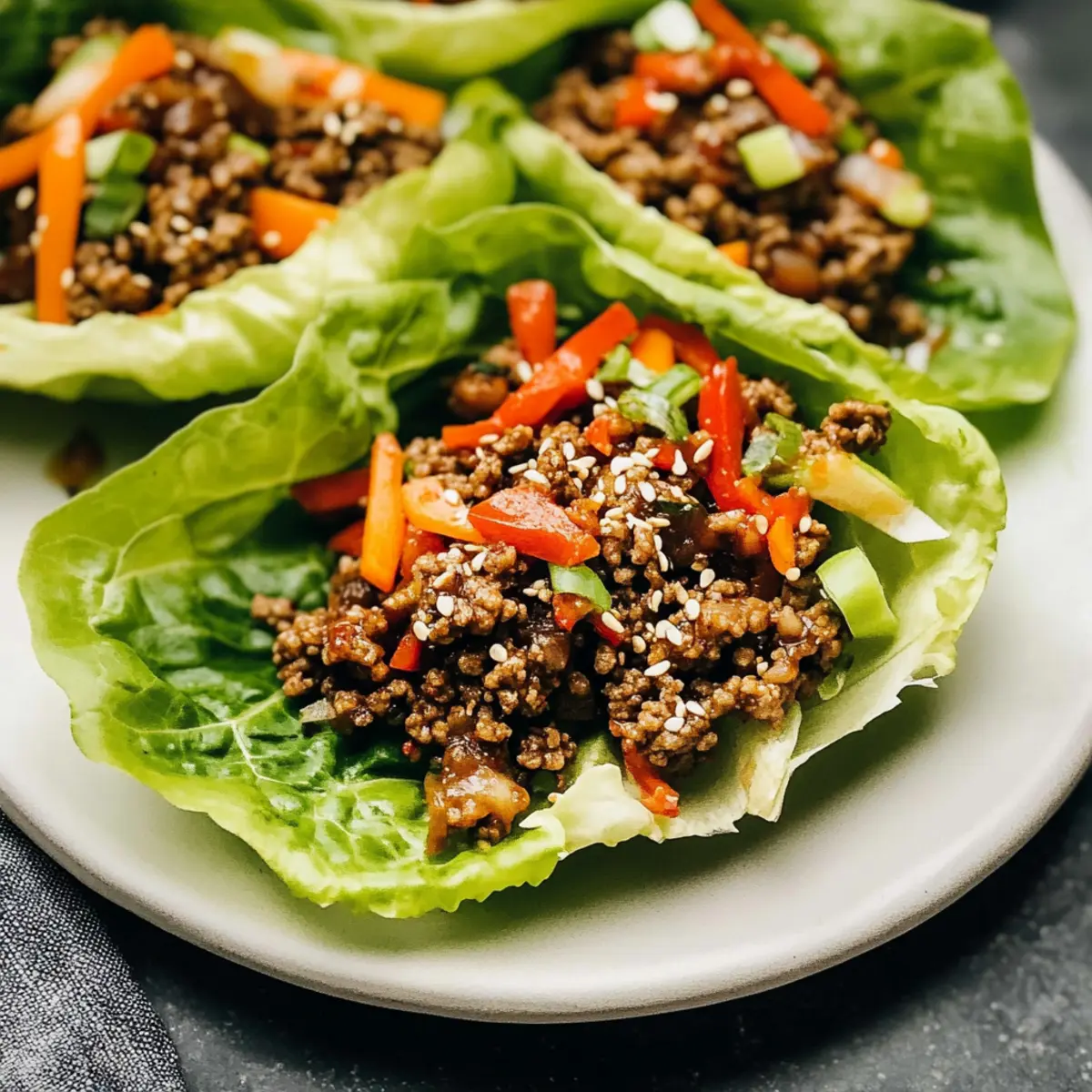Irresistible Ground Beef Lettuce Wraps for a Delicious Dinner