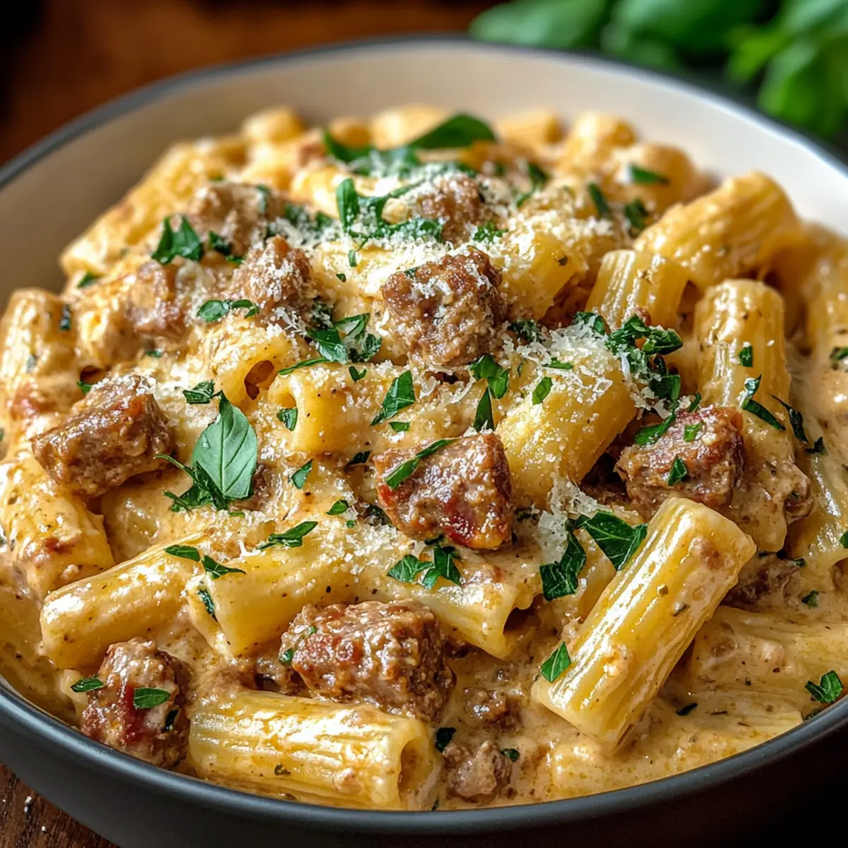 Ultimate Indulgent Creamy Italian Sausage Rigatoni Recipe
