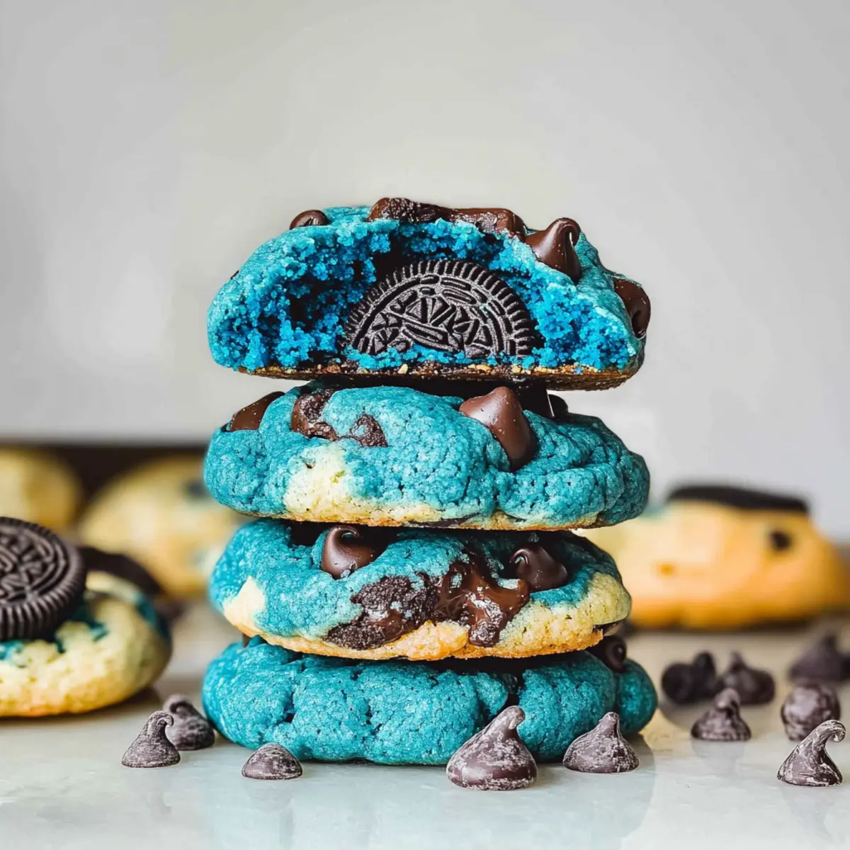 Cookie Monster Cookies: Chewy, Colorful Treats Everyone Loves - Skinny ...