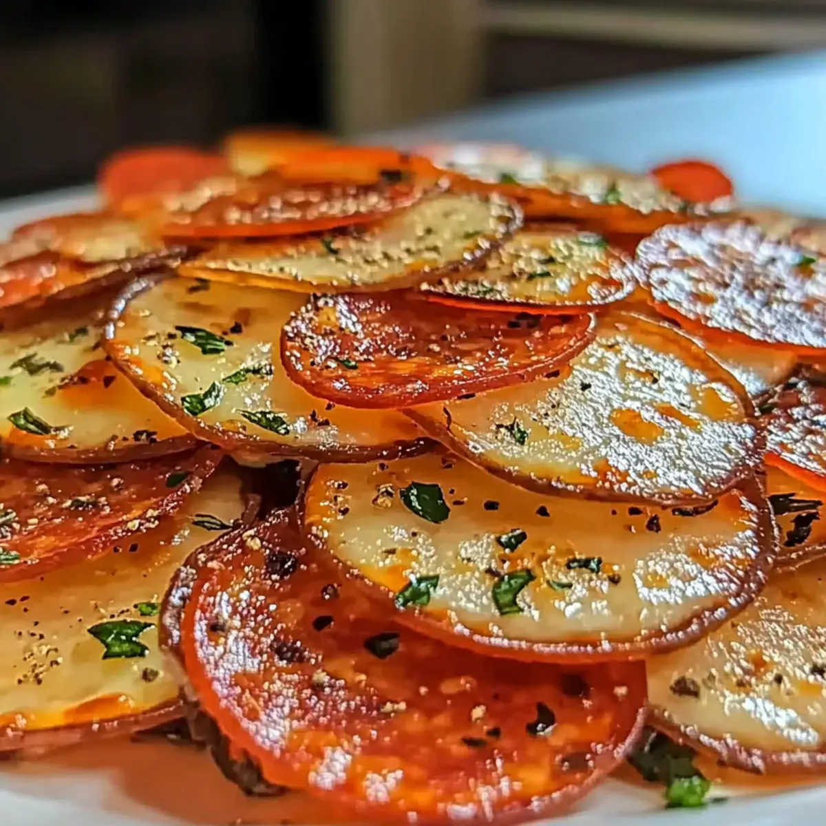 Pepperoni Cheese Crisps: The Ultimate Guilt-Free Snack