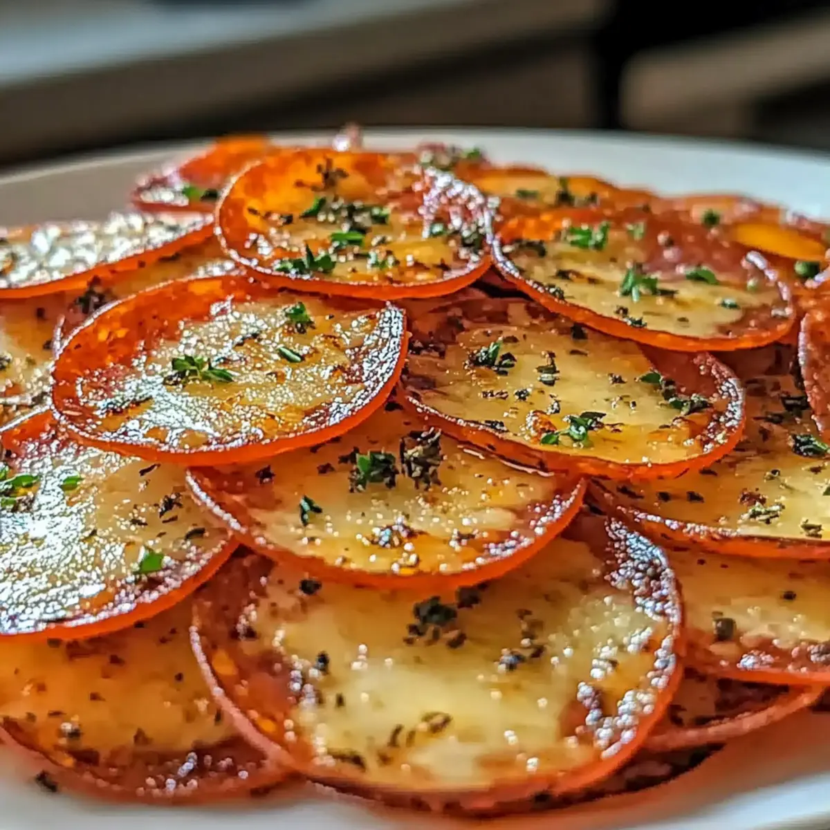 Pepperoni Cheese Crisps: The Ultimate Guilt-Free Snack